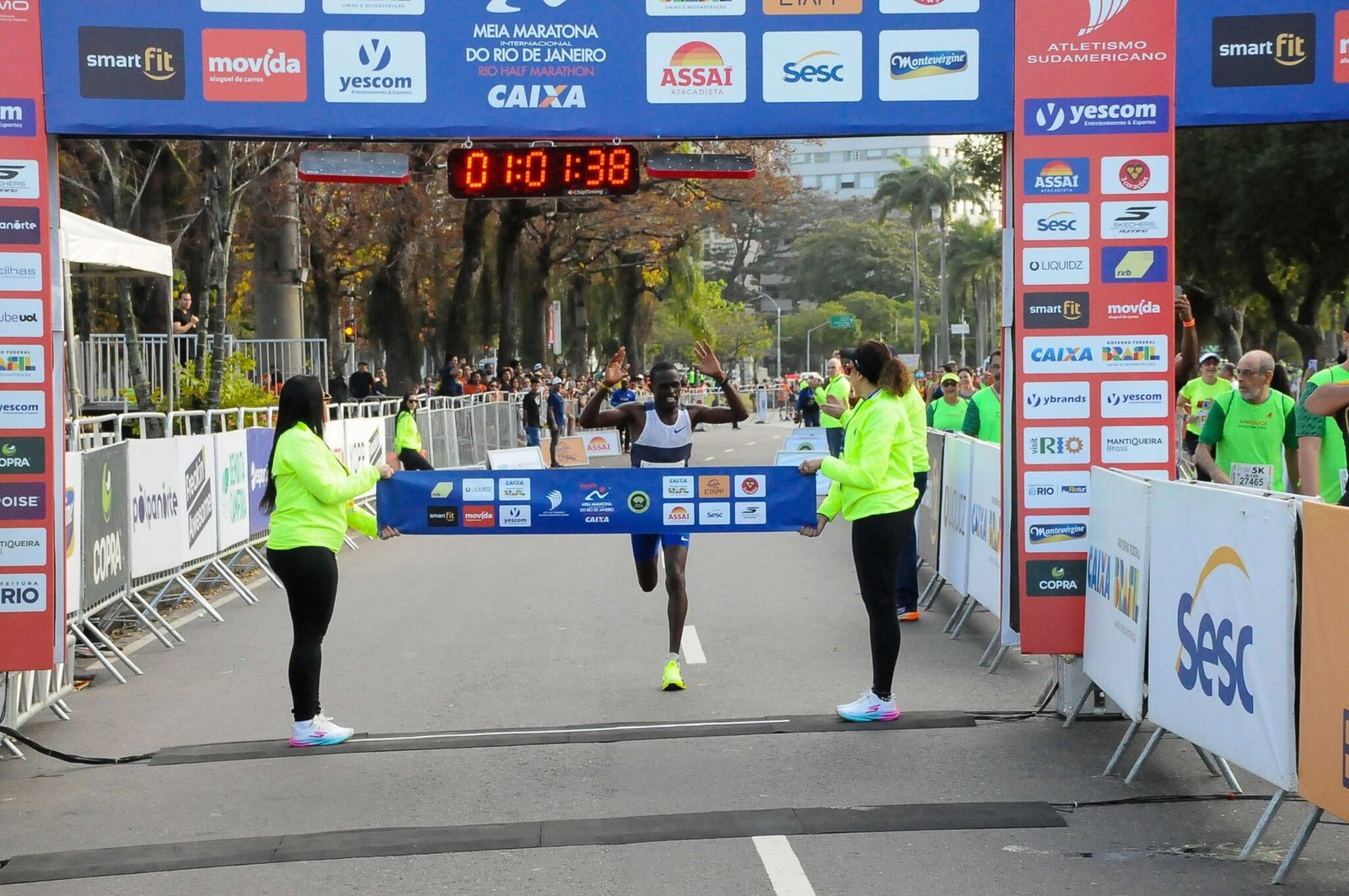 Inscrições abertas para a Meia Maratona Internacional do Rio - Dani-se ...